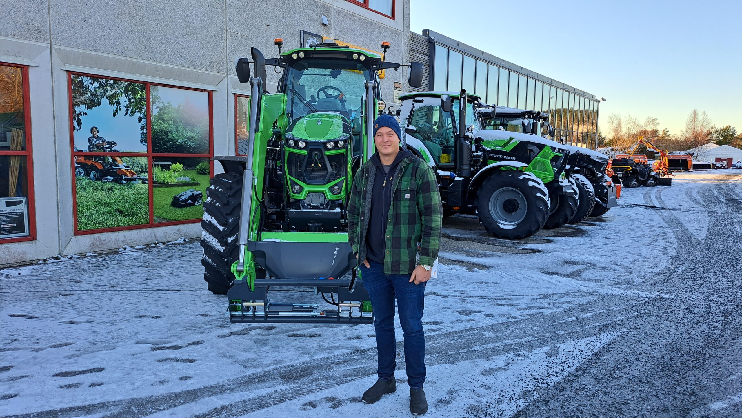 Deutz-Fahr 6190 TTV til Aanon Midstue i Reddal - Gitmark